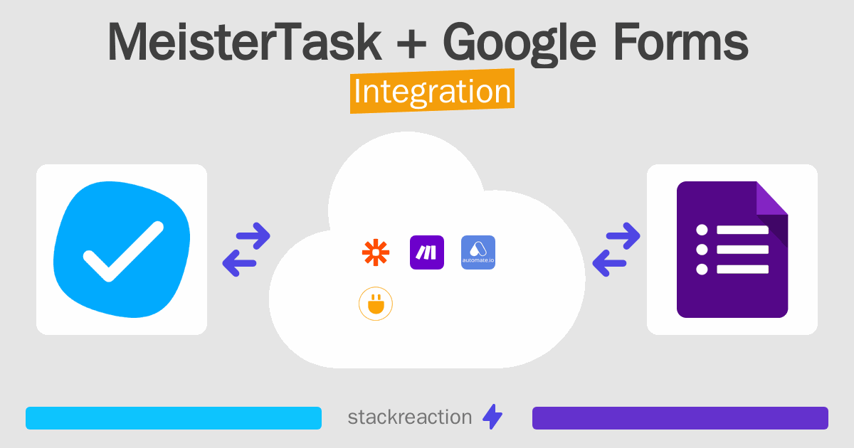 How to connect MeisterTask and Google Forms - App Integrations - Stackreaction