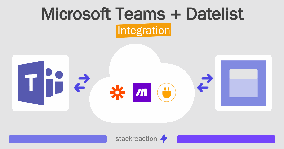 How to connect Microsoft Teams and Datelist - App Integrations - Stackreaction