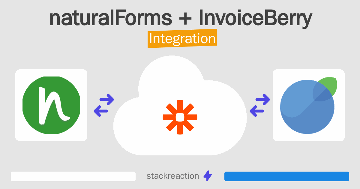 How to connect naturalForms and InvoiceBerry - App Integrations - Stackreaction