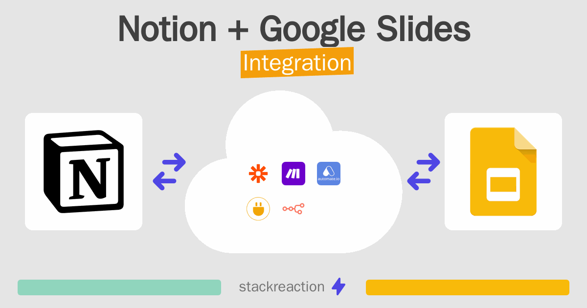 How to connect Notion and Google Slides - App Integrations - Stackreaction