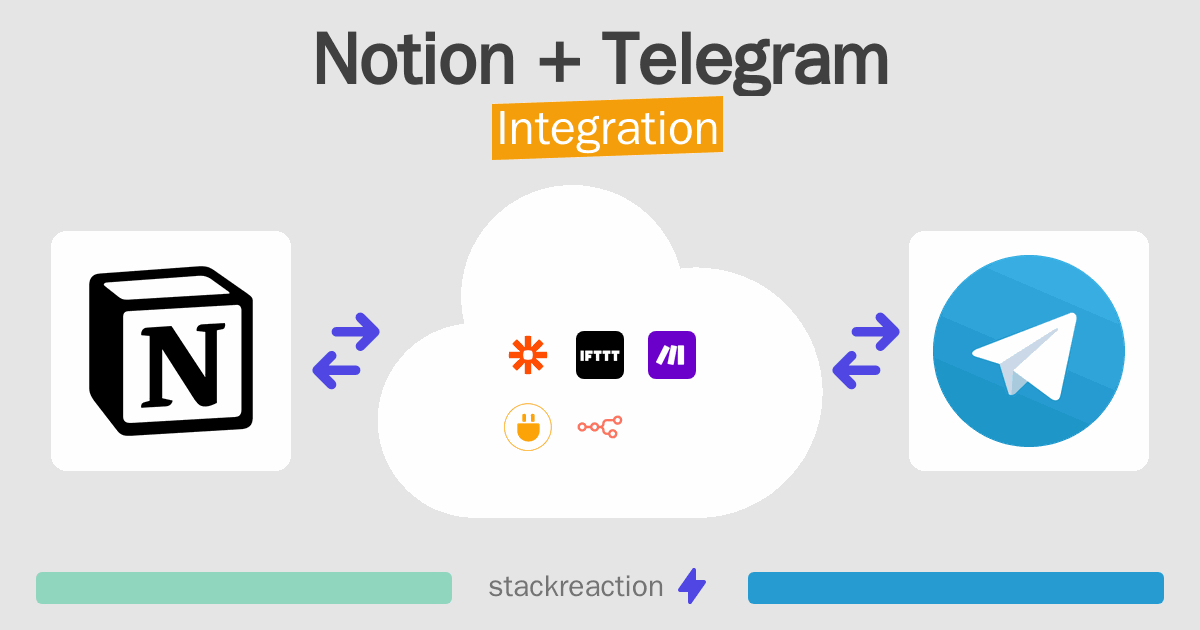 How to connect Notion and Telegram - App Integrations - Stackreaction