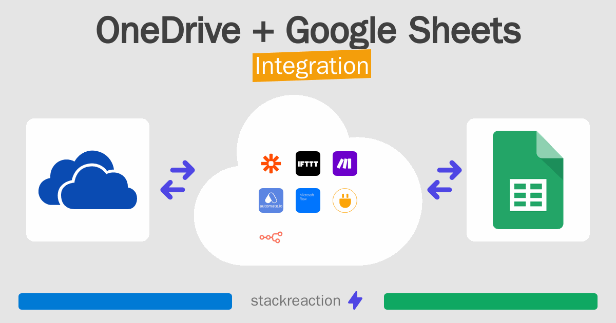 How to connect OneDrive and Google Sheets - App Integrations - Stackreaction