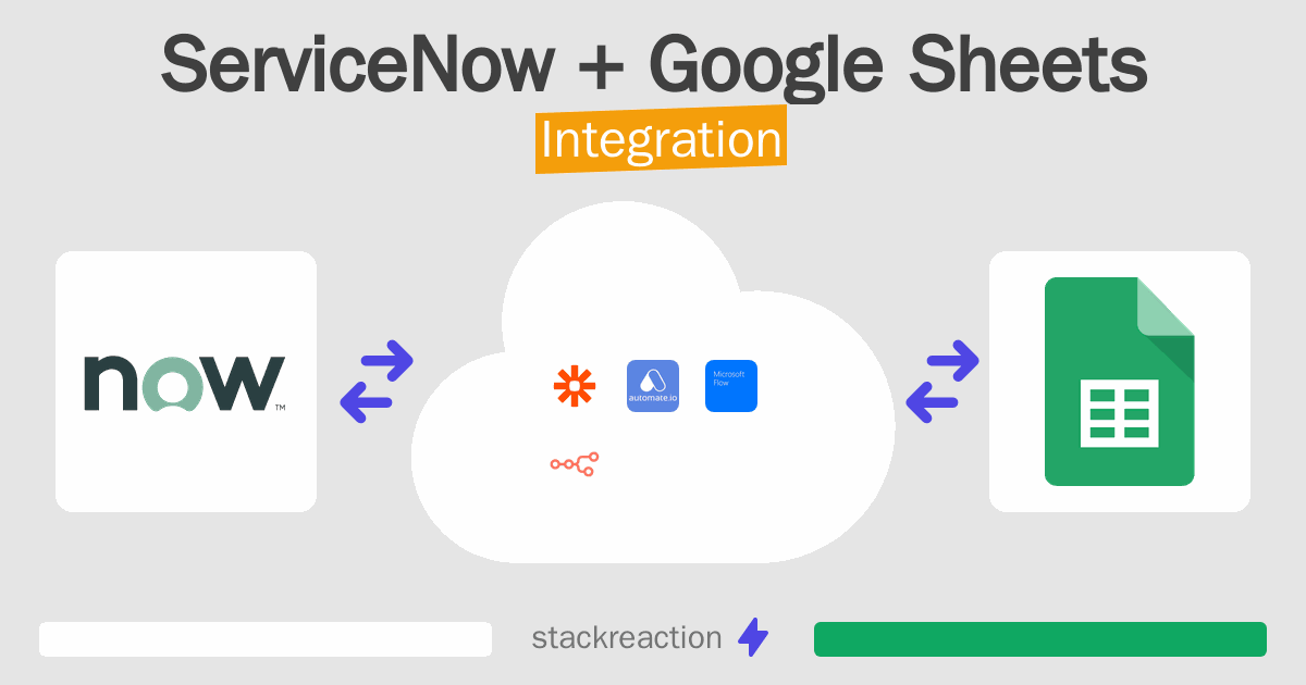 How to connect ServiceNow and Google Sheets - App Integrations ...