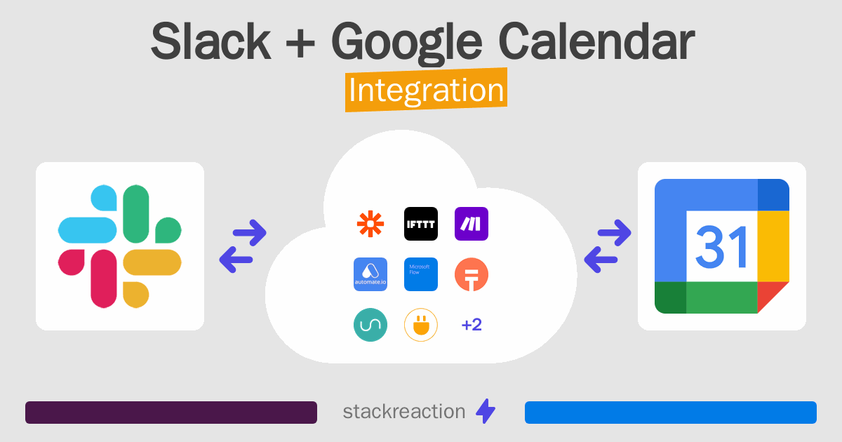 How to connect Slack and Google Calendar - App Integrations - Stackreaction