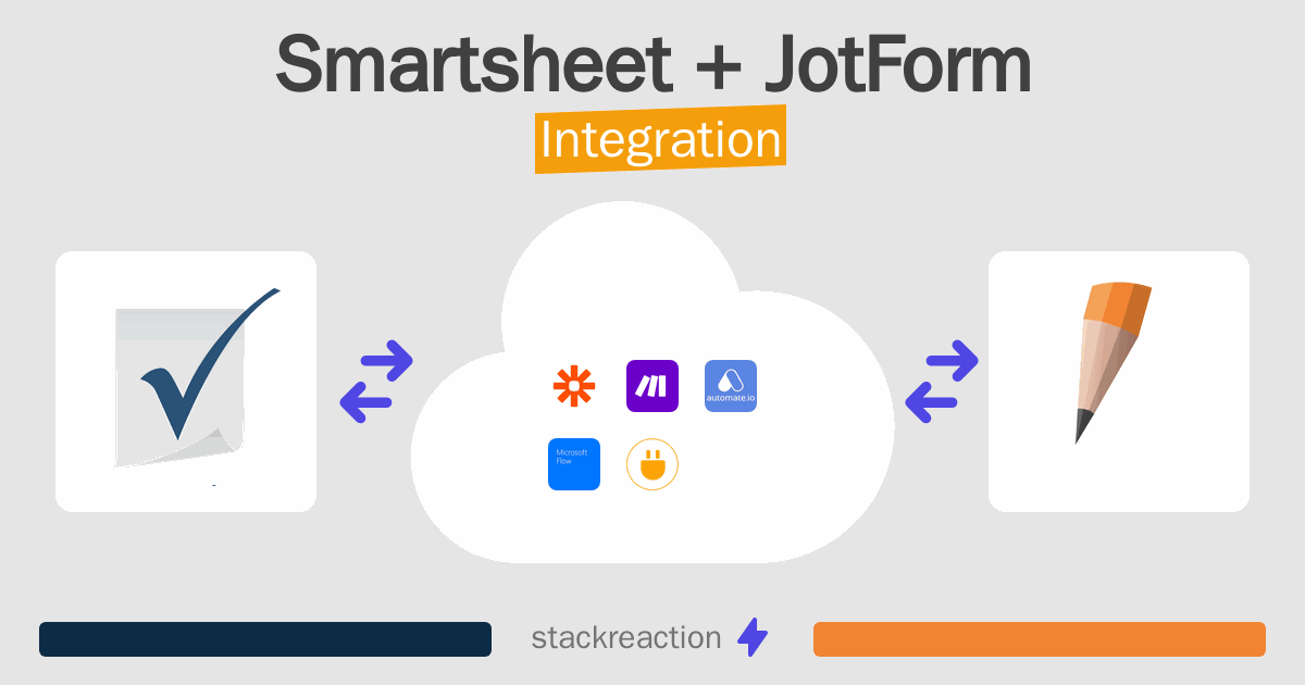How to connect Smartsheet and JotForm - App Integrations - Stackreaction