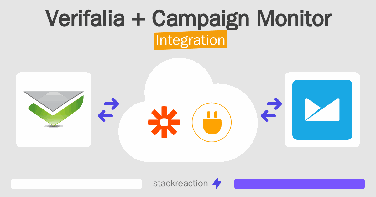 How to connect Verifalia and Campaign Monitor - App Integrations - Stackreaction