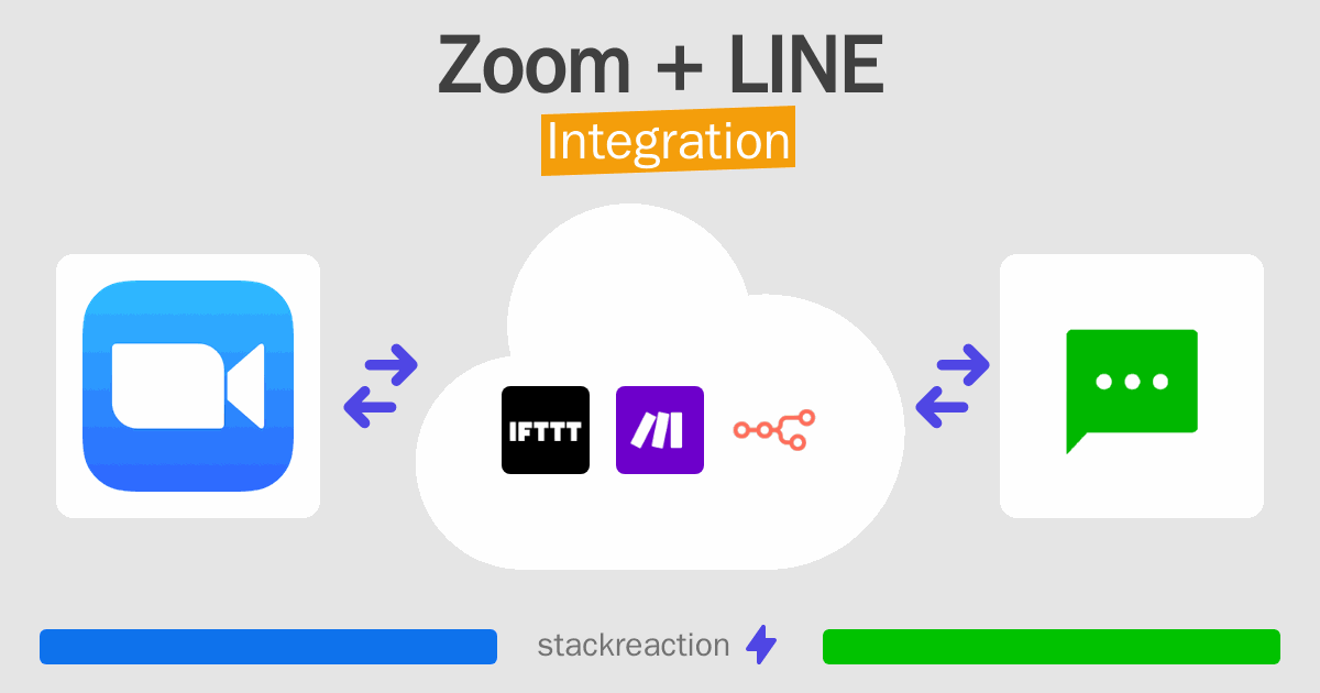 How to connect Zoom and LINE - App Integrations - Stackreaction